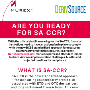Are You Ready for SA-CCR? (Infographic) - Derivsource